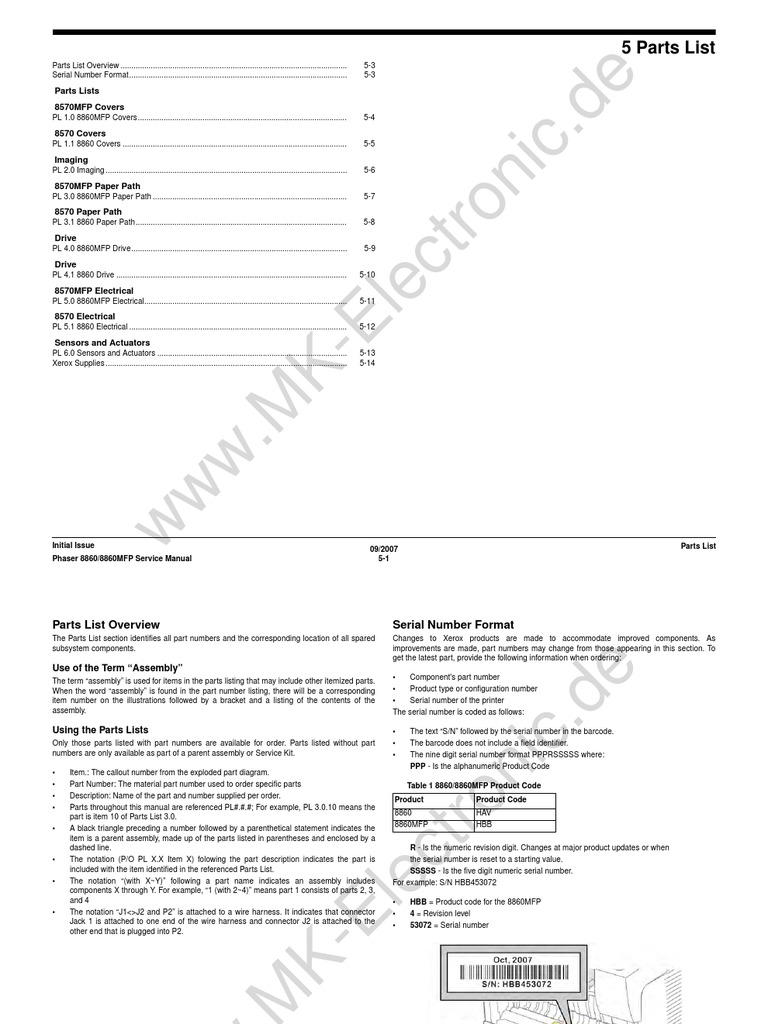 WWW - MK-Electronic - De: 5 Parts List | PDF | Belt (Mechanical ...