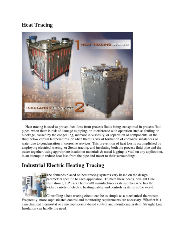 Heat Tracing Insulation | Download Free PDF | Thermal Insulation ...