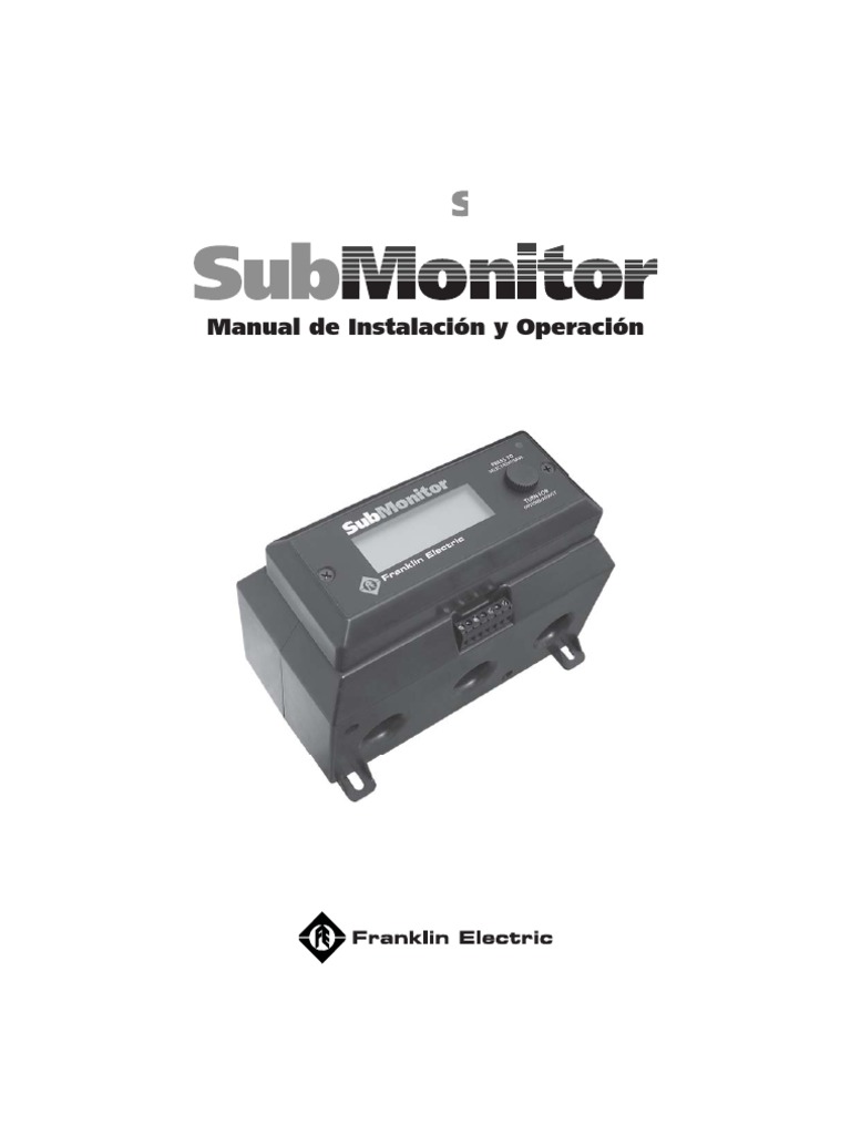 Configurando el Idioma del SubMonitor | PDF | Corriente eléctrica ...