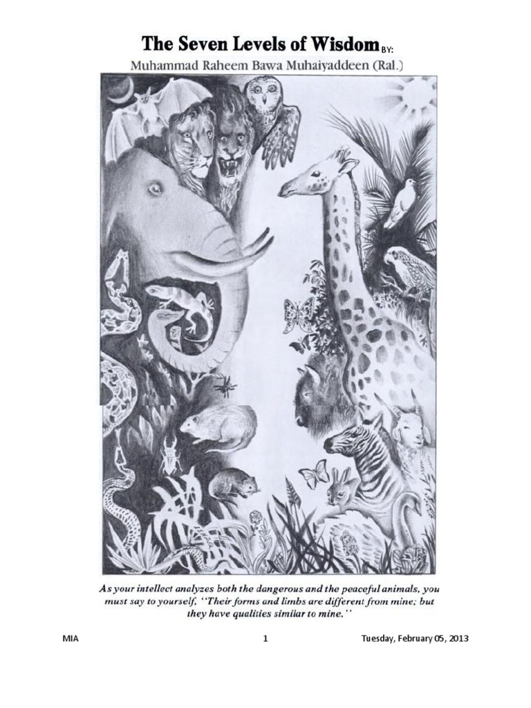 The Seven Levels of Wisdom | PDF | Mysticism | Abrahamic Religions