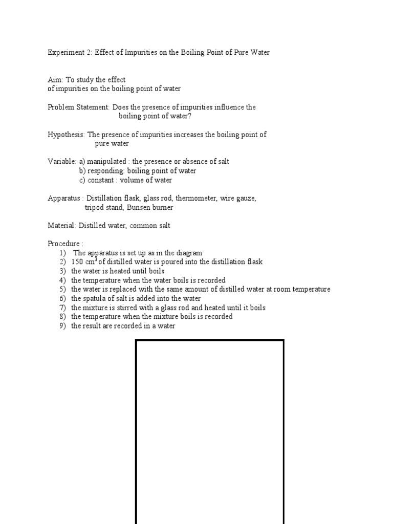 Science Peka Form 4 (Exp 2) | PDF