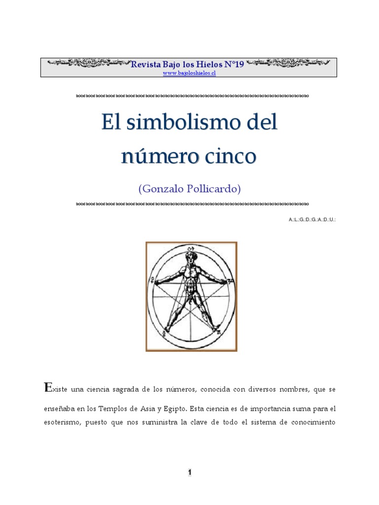 Simbología y significado del número 5 | PDF | Yin y yang | Carl Jung