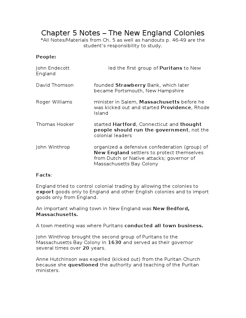 Chapter 5 Study Guide Answers | PDF