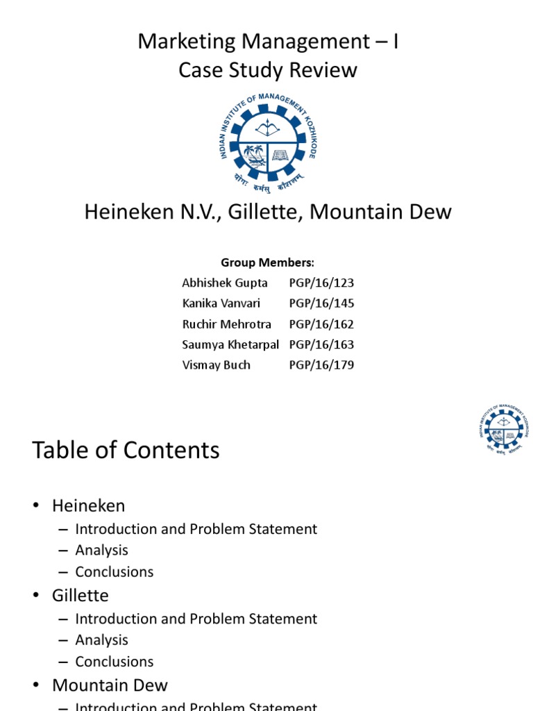 MM Case Study | PDF | Brand | Advertising