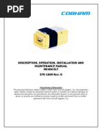 ME406 ELT Manual: Operation & Maintenance | PDF | Electrical Connector