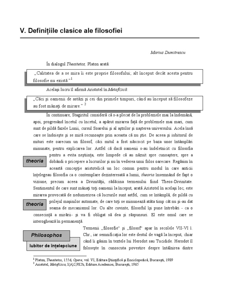 Filosofie | PDF