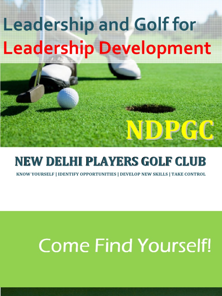 Leadership and Golf For Leadership Development Retreats For Chiefs and ...