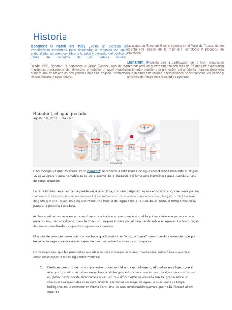 Bona Font | PDF | Gasolinera | Aguas residuales