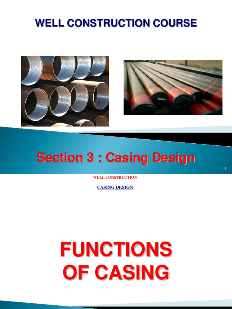 Offshore Well Construction - Casing Design | PDF