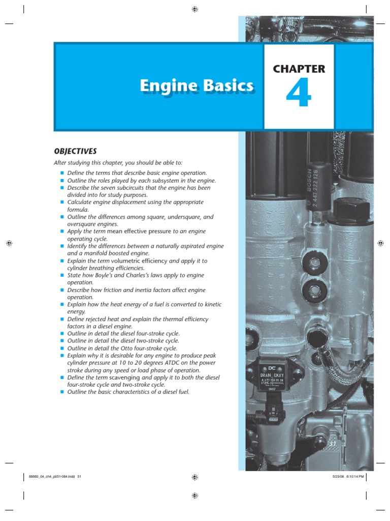 Basic Engine & Mechanics - Part 4 | PDF | Internal Combustion Engine ...