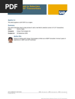 Executing Function Modules Sequentially Using SE37 Transaction in SAP | PDF