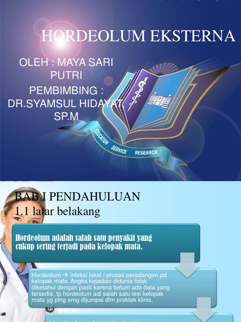 Hordeolum Eksterna | PDF