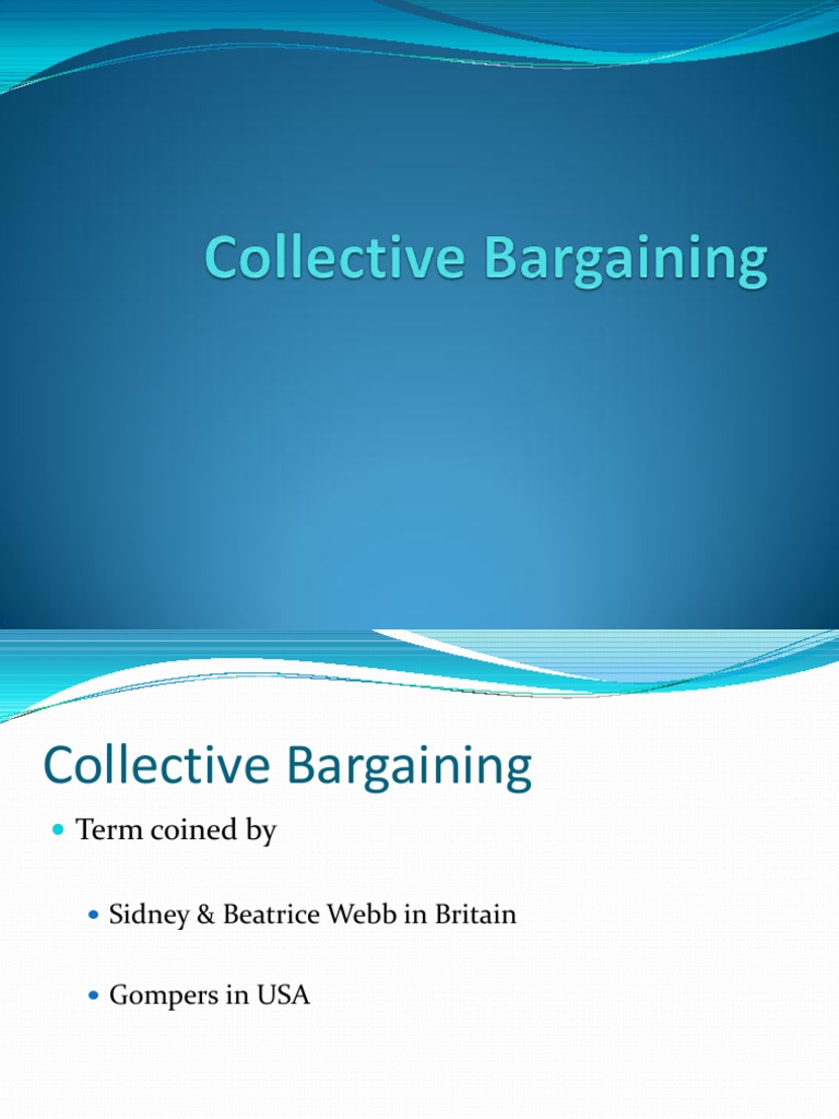 Collective Bargaining | PDF