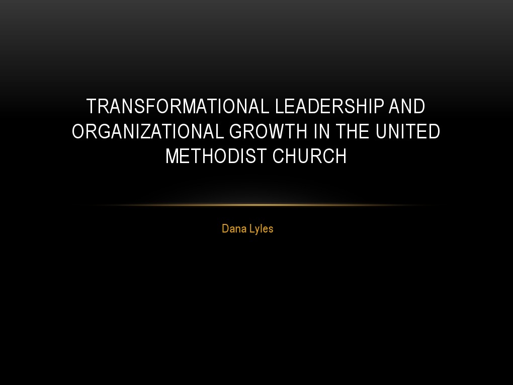 Transformational Leadership in UMC | PDF | Transformational Leadership ...