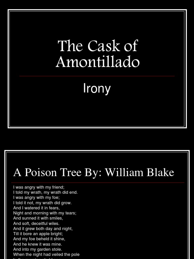 The Cask of Amontillado