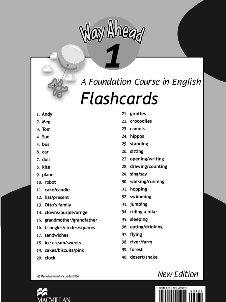 Flash Cards WayAhead1 | PDF