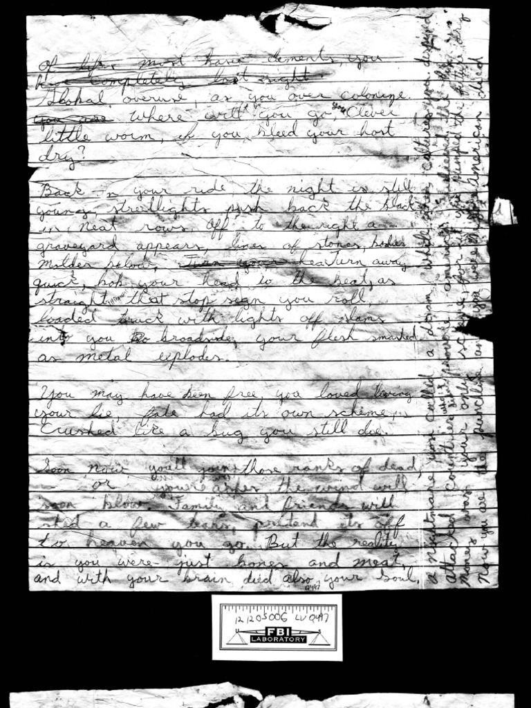 PDF: Israel Keyes Suicide Note | PDF | Foreign Language Studies