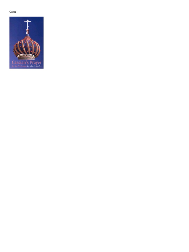 John Levko Cassian's Prayer For The 21st Century | PDF | Christian ...