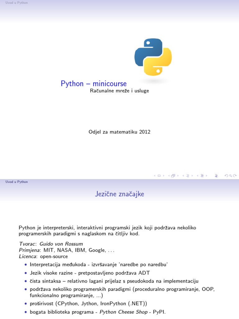 V1 Python Tutorial | PDF
