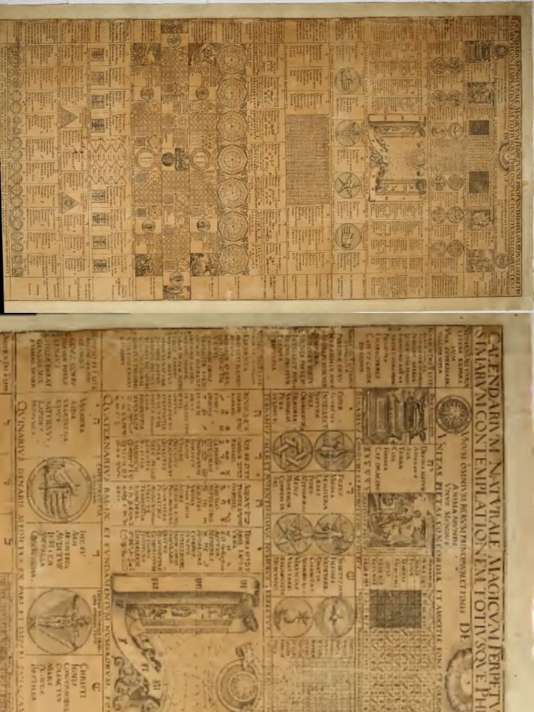 Calendarium Naturale Magicum Perpetuum | PDF