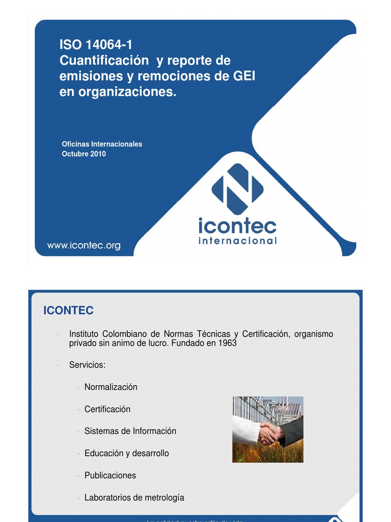 Iso 14064 | PDF | Science | Ciencia (general)
