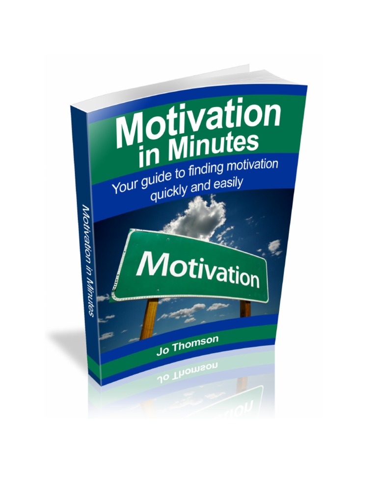 Motivation in Minutes PDF | Download Free PDF | Psychology
