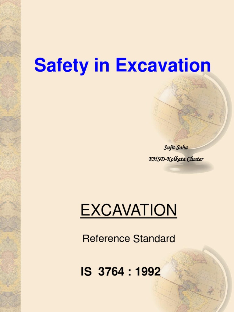 Safety in Excavation | PDF | Soil | Deep Foundation
