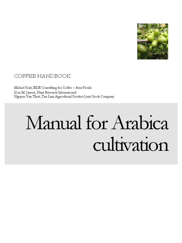 Coffee Hand Book | PDF | Coffee | Root