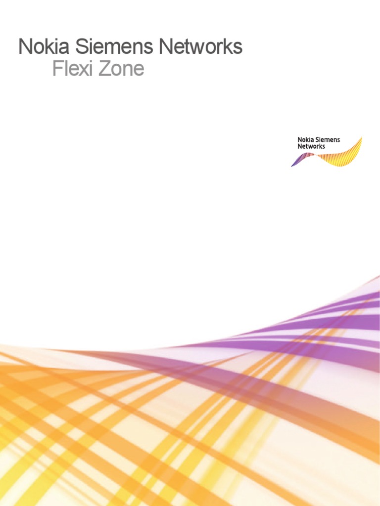 Flexi Zone: Nokia Siemens Networks | PDF | Computer Networking | Networks