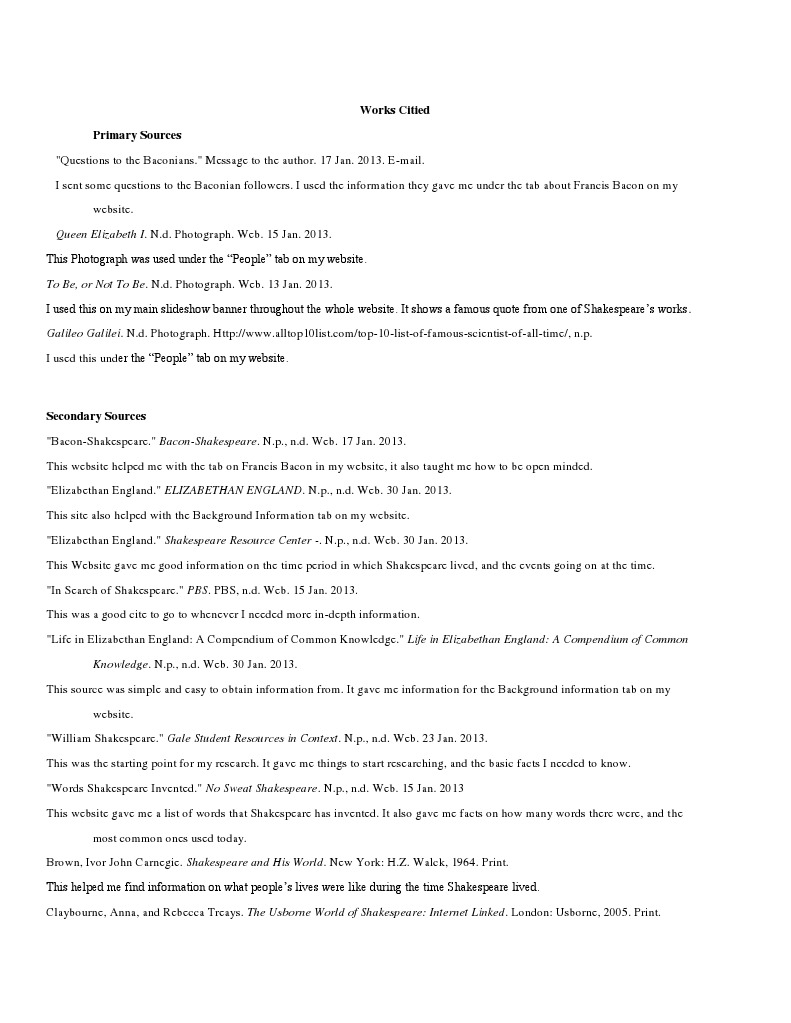 Sources for Shakespeare Research | PDF | Websites | Communication