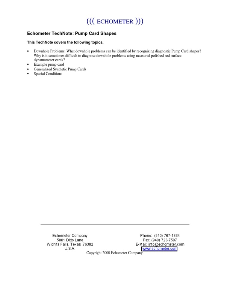 Pump Card Diagnosis | PDF | Pump | Gases