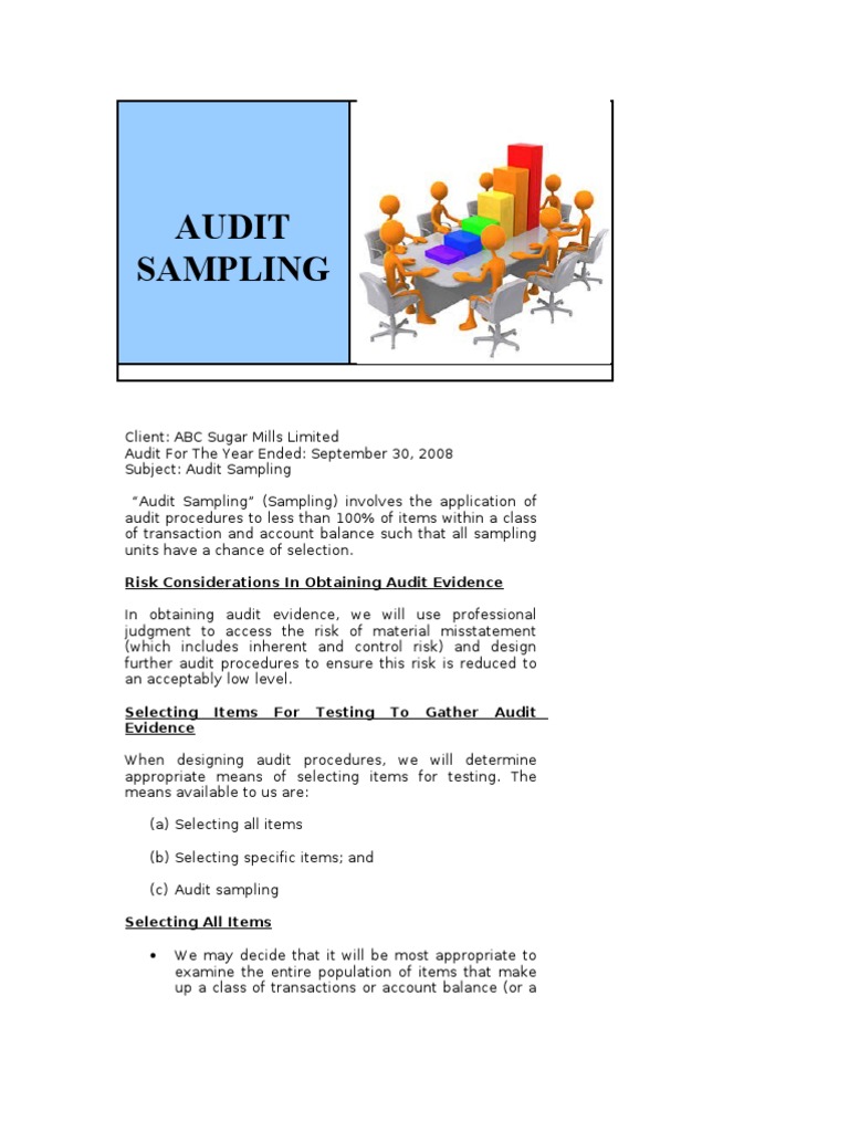 Audit Sampling | PDF | Audit | Sampling (Statistics)
