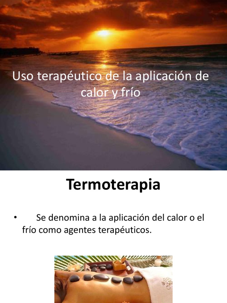 Calor Seco, Humedo y Frío | PDF | Termorregulación | Agua