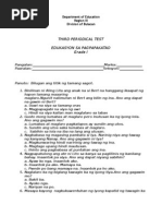 IKAAPAT NA MARKAHANG PAGSUSULIT-esp | PDF