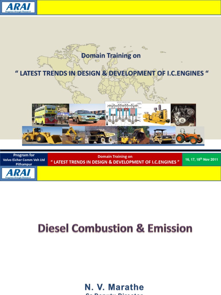 4 Diesel Combustion and Emission | PDF | Diesel Engine | Internal ...