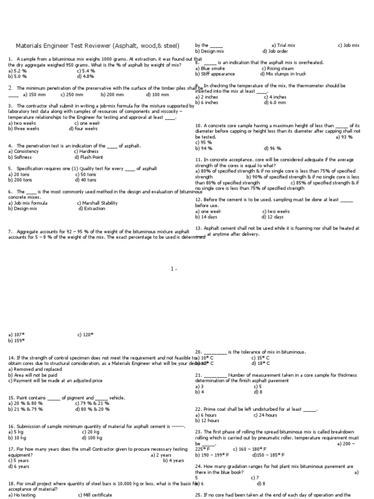 Textbook For CMT (Asphalt, Wood, & Steel) | PDF | Asphalt | Road Surface