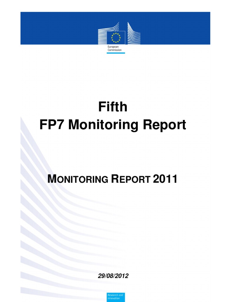 Fifth Fp7 Monitoring Report | PDF | European Union | Science And Technology