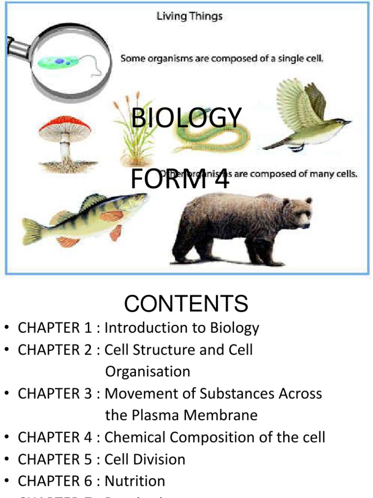 BIOLOGY f4 Chapter1 | PDF | Experiment | Hypothesis