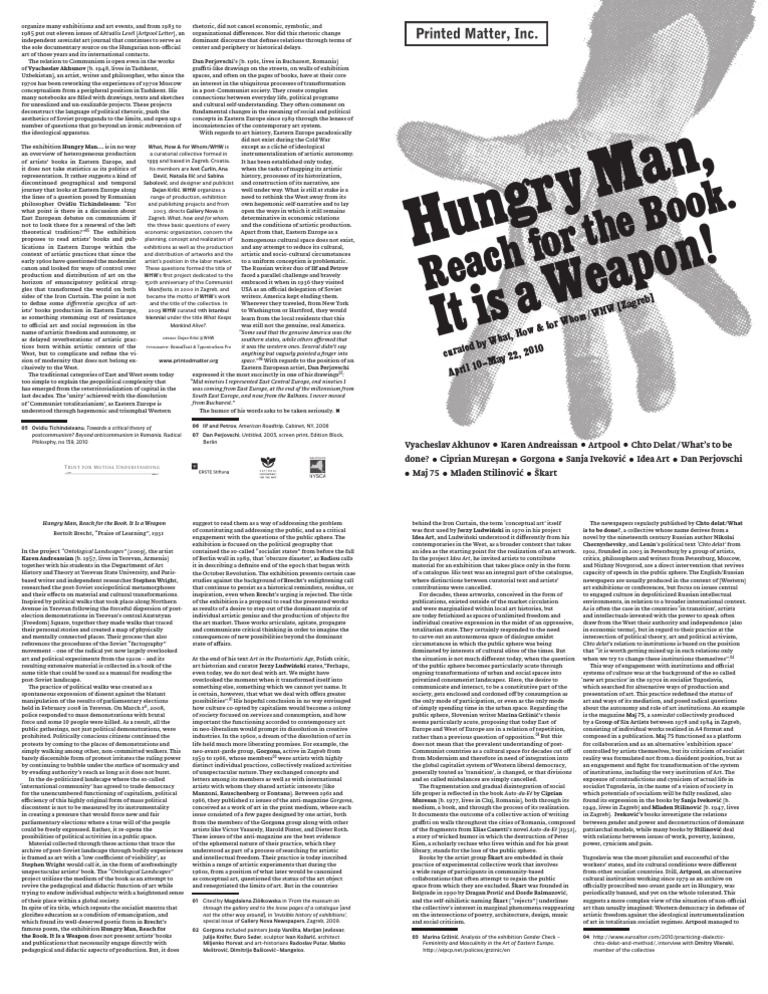 Leaflet For Hungry Man, Reach For The Book. It Is A Weapon! Exhibition ...