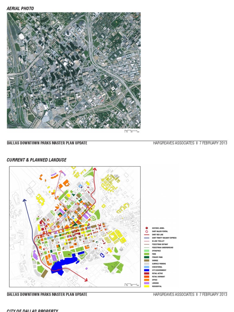2013 Downtown Parks Masterplan Update | PDF | Dallas | Leisure