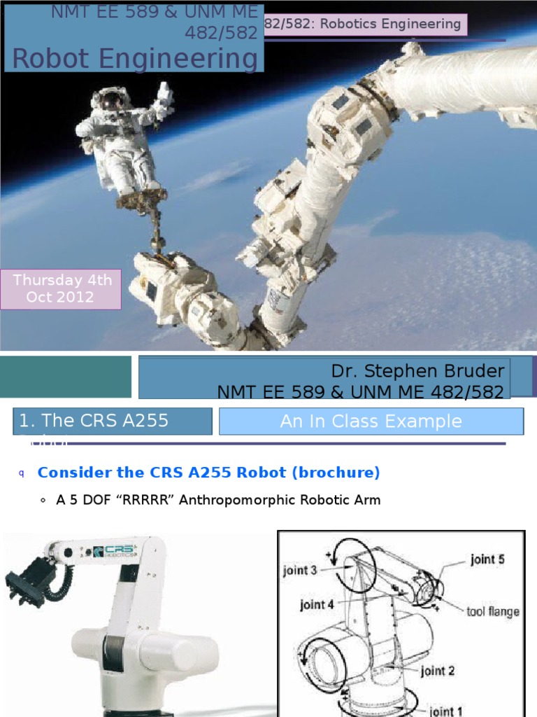 The CRS A255 Robot | Artificial Intelligence | Technology