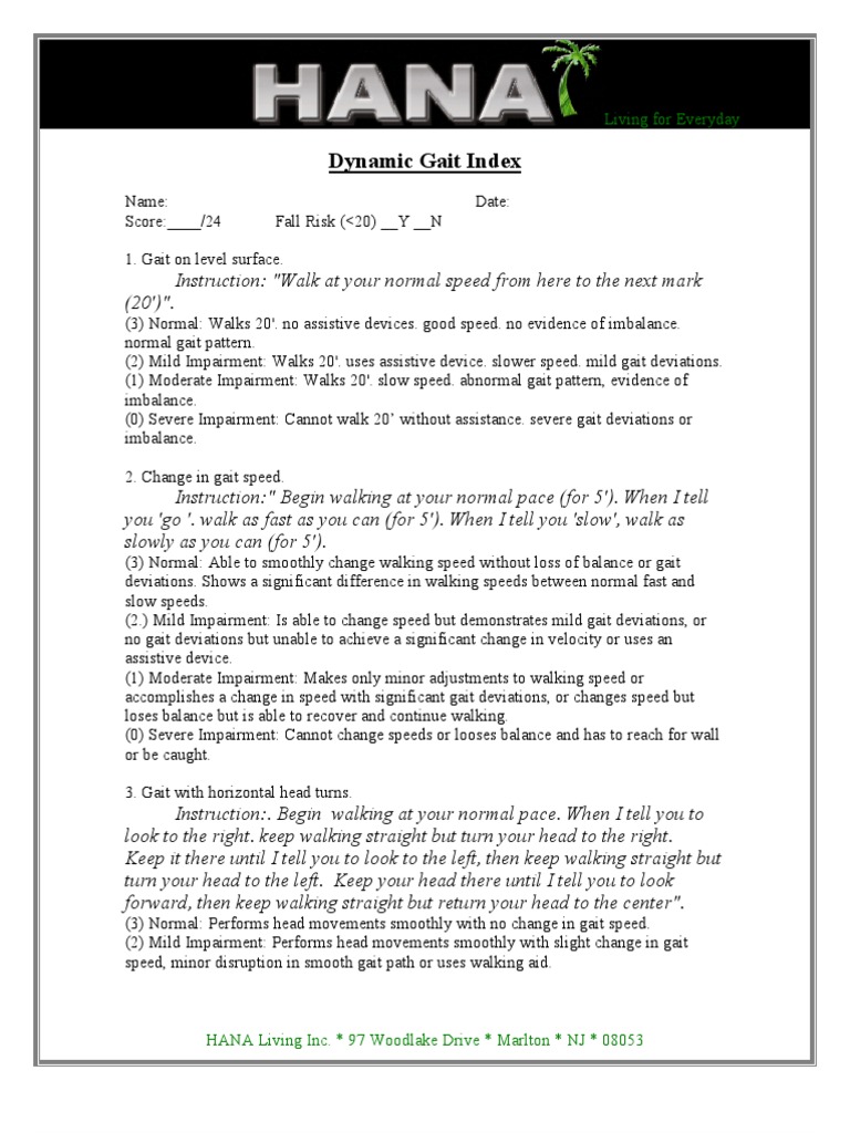 Dynamic Gait Index | PDF | Horse Gait | Nature