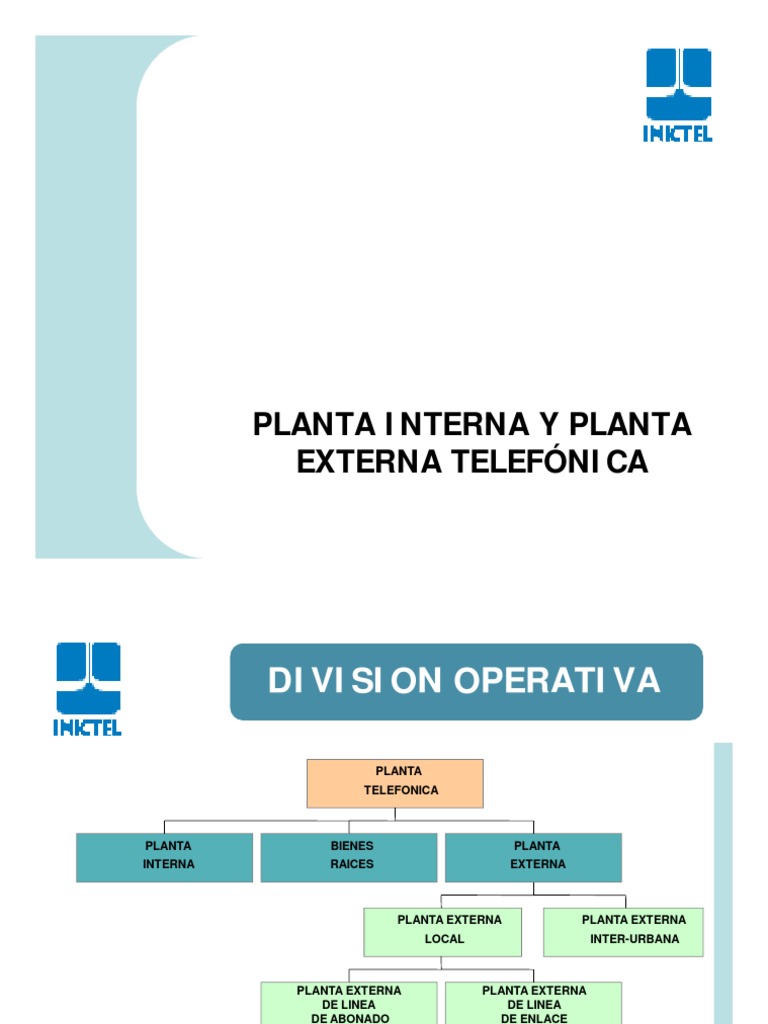 Planta Externa | PDF | Redes | Infraestructura