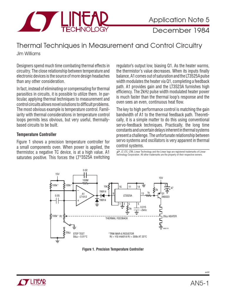 YSI Thermistor | PDF | Amplifier | Flow Measurement