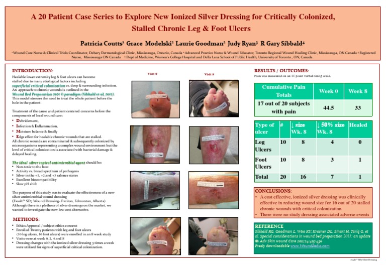 Sibbald-Poster CAWC Exsalt SD7 Silver | PDF | Wound | Medicine