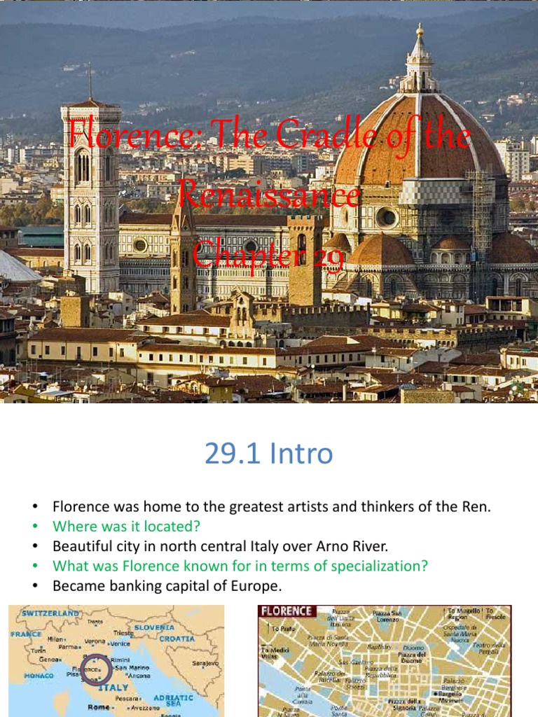 7th Chapter 29 Notes | PDF | Florence | Renaissance