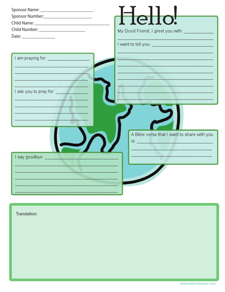 Earth Day Template | PDF
