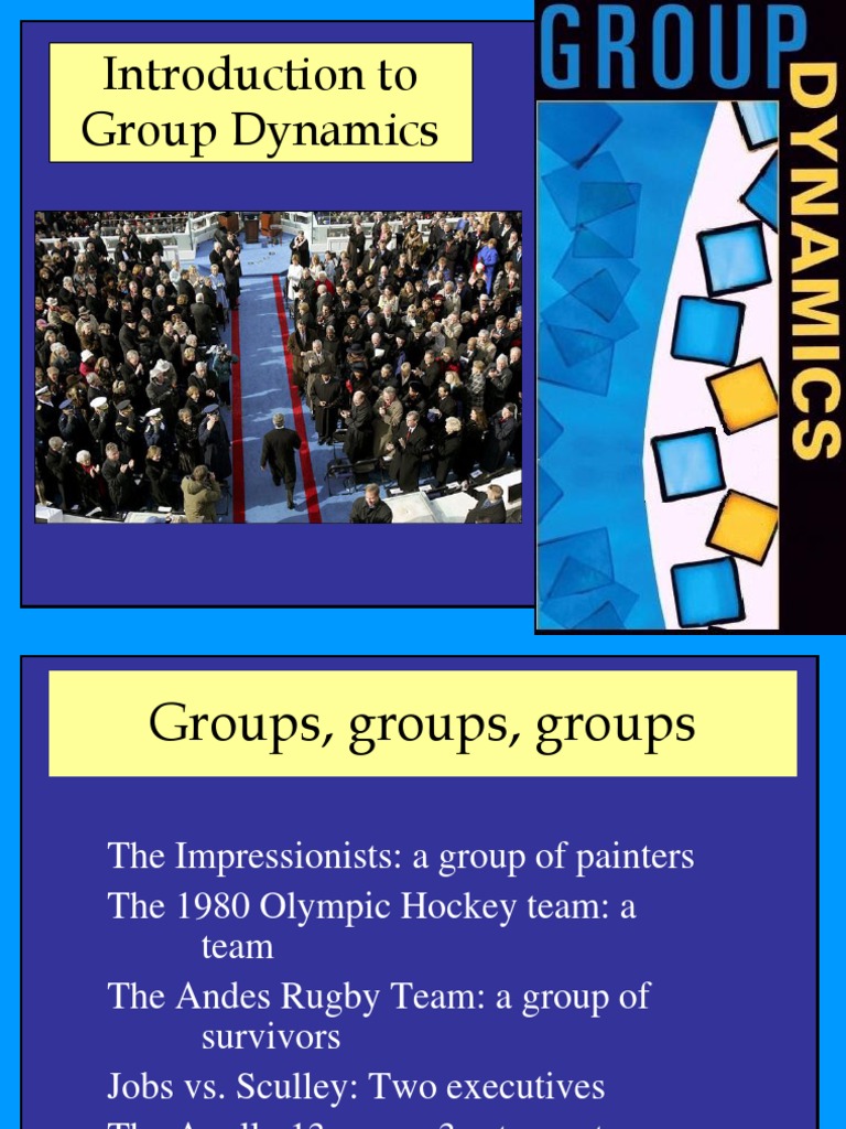 Group Dynamics | Social Psychology | Sociology