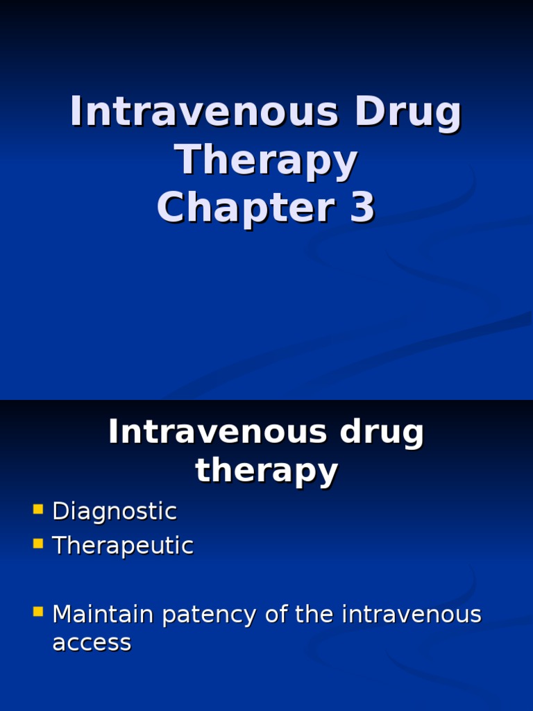 Complications of Intravenous Therapy | Intravenous Therapy | Clinical ...