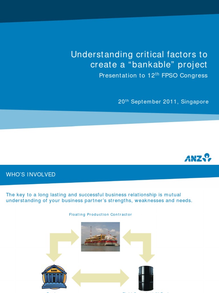 Understanding Critical Factors To Create A "Bankable" Project | PDF ...